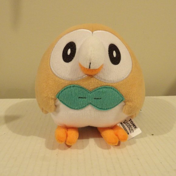 Tomy | Toys | Tomy Pokemon 7 Rowlet Brindibou Bauz Plush New Wtag 27 ...